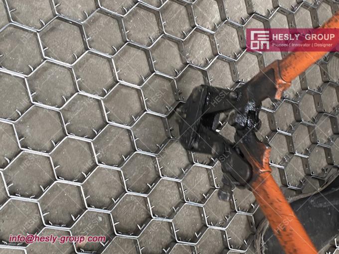 AISI 321 Hexmetal Refractory Anchor | Offset Hexmesh with Lance ...