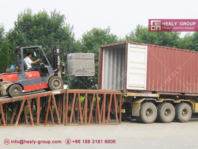 410S hex-mesh refractory lining for Reactor Vessels, Flex Hex Mesh ...