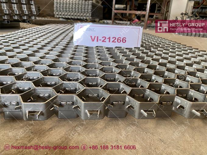HESLY Hexmesh for Refractory flue gas lines | 45mm depth | 14ga ...