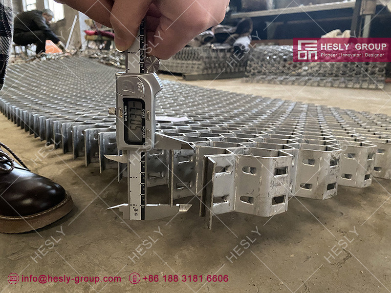 Hexmesh 3/4" x 14 gauge 304-ss Lance refractory anchor material | China ...