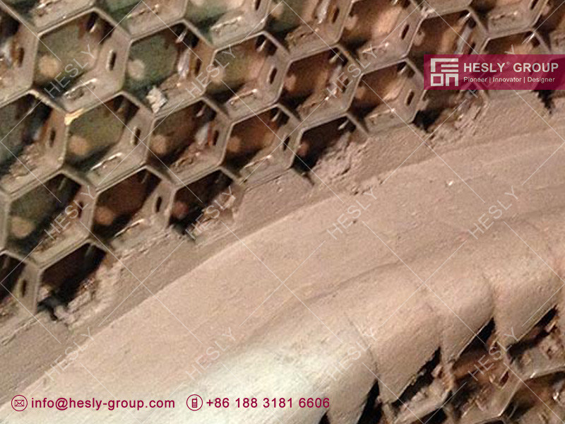 AISI410S Hexagonal Mesh for Cyclones lining | 1.5X19X50mm | Hesly Brand ...