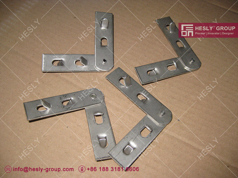 Typical hexmetal corner tabs details | L punch tabs | 2.0mm thickness ...