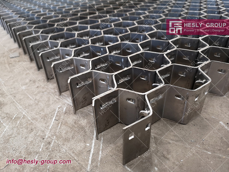 AISI321 Hex Mesh for Refractory Lining | 1" height | 14gauge thickness ...