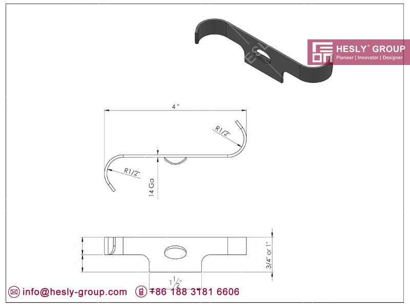 S-Bars Refractory Anchors |Material ASTM304 | Thickness 2.0mm| length 4 ...