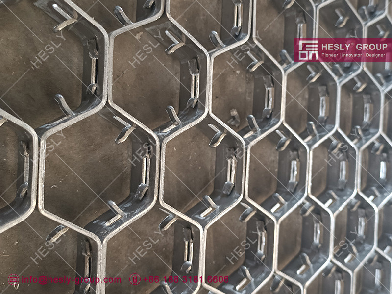 Stainless Steel 304H Hex Mesh Reactors | 19mm depth, 1.5mm thickness ...