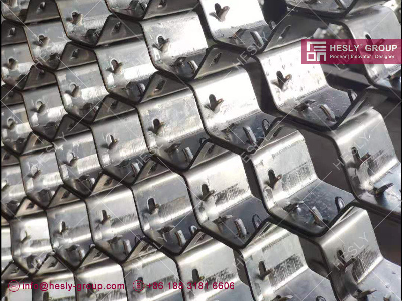 Stainless steel 310S Hexsteel for Furnace Wall Refractory Lining | 2 ...