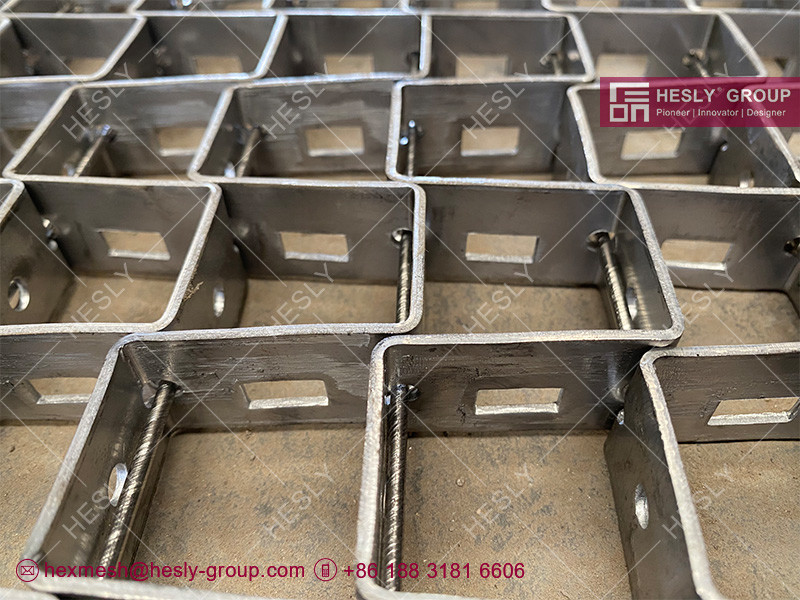 Flexible Metal Mesh Refractory Lining | 14ga thickness | 1" deep ...