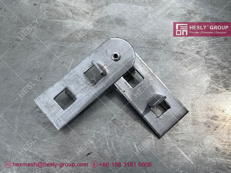 410S Flat Plat Corner Anchors, Vee Anchor for refractory linings ...