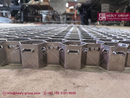 AISI321 Hex Metal Refractory Lining on sales - Quality AISI321 Hex ...