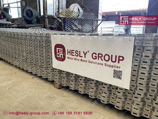 Quality HESLY Refractory Hex Mesh & Varies alloys hex steel Manufacturer