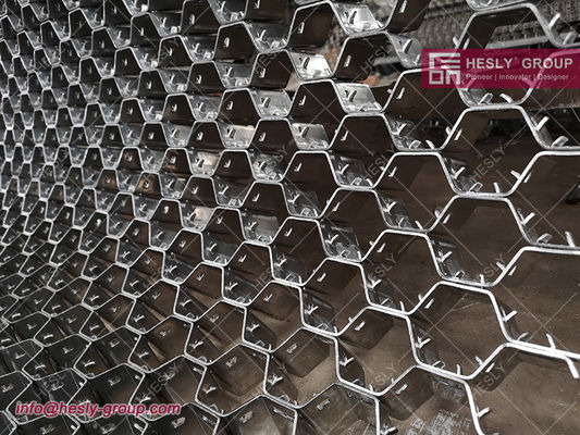 Quality HESLY Refractory Hex Mesh & Varies alloys hex steel Manufacturer