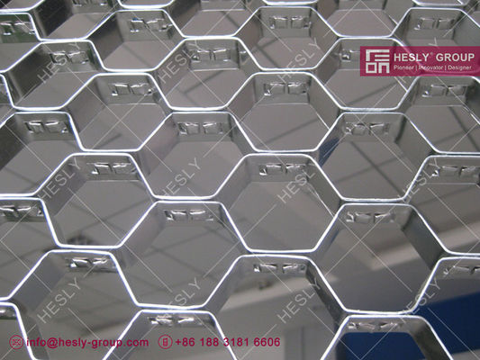 Quality HESLY Refractory Hex Mesh & Varies alloys hex steel Manufacturer